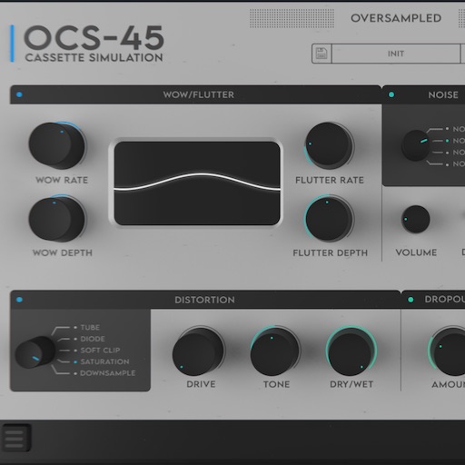 Oversampled OCS-45 Mac破解版 过采样盒式模拟插件 - Oversampled OCS-45 for Mac 下载 - 麦氪搜(iMacso.com)